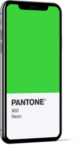 PANTONE 802 Neon Card Wallpaper | Wallaland