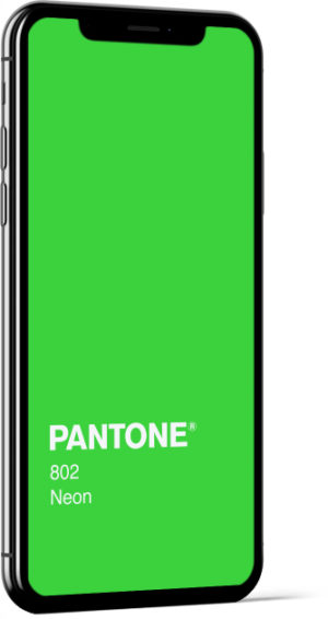 PANTONE 802 Neon Plain Wallpaper | Wallaland