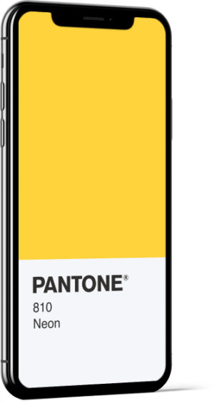 PANTONE 810 Neon Card Wallpaper | Wallaland
